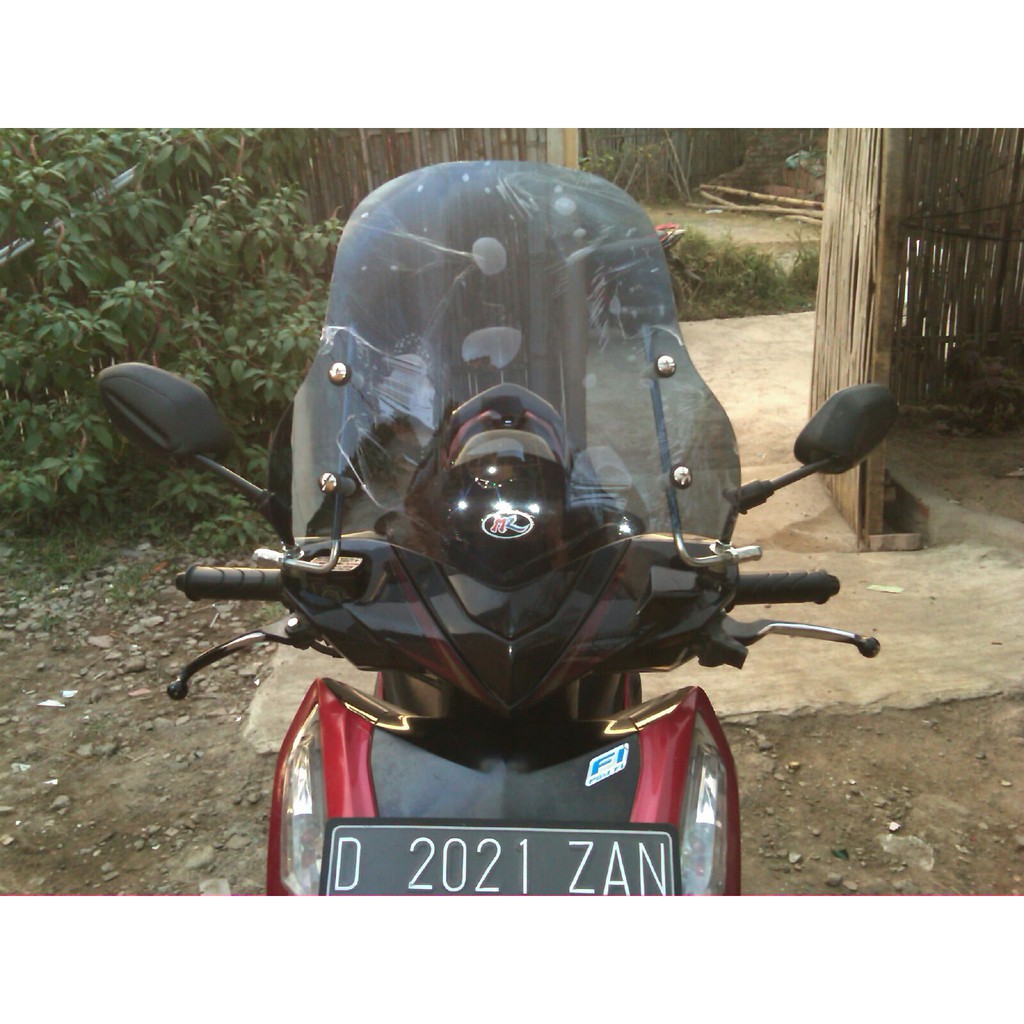Jual Windshield Winsil Penahan Angin Motor Honda Vario Beat Scoopy ...