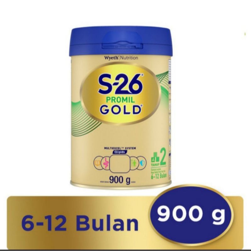 Jual S26 Promil Gold Tahap 2 (900gr) 6-12 bulan | Shopee Indonesia