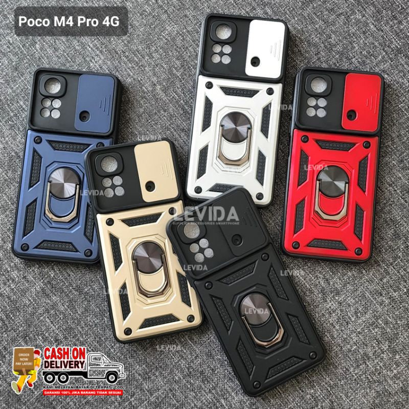 Jual Poco M4 Pro 4G Poco M3 Case ARMOR SLIDE PROTECT KAMERA Case Robot ...