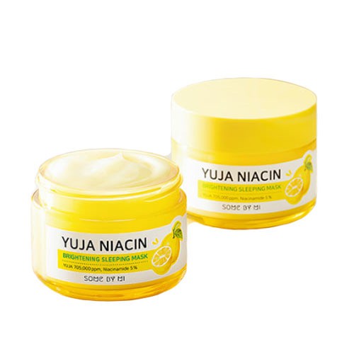 Jual Yuja Niacin Brightening Sleeping Mask 60g-SOMEBYMI | Shopee Indonesia