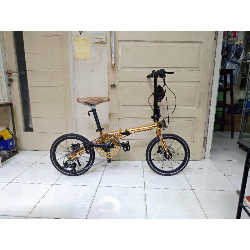 Jual Sepeda Lipat 16 inch Element Troy UV 10 speed New | Shopee Indonesia