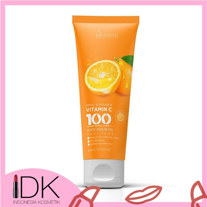 Jual Hanasui Body Serum Gel Vitamin C 200ml | Shopee Indonesia