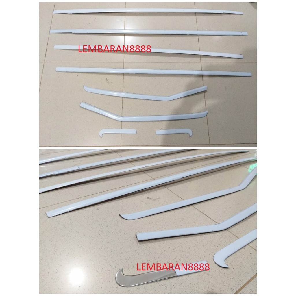 Jual List Kaca Samping Calya / Sigra 8 Pc Stainless | Shopee Indonesia