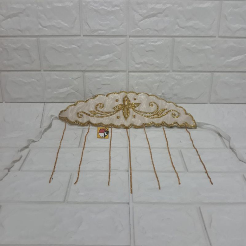 Jual Cadar Betawi / Bludru Merah / Baju adat betawi/ tradisional ...