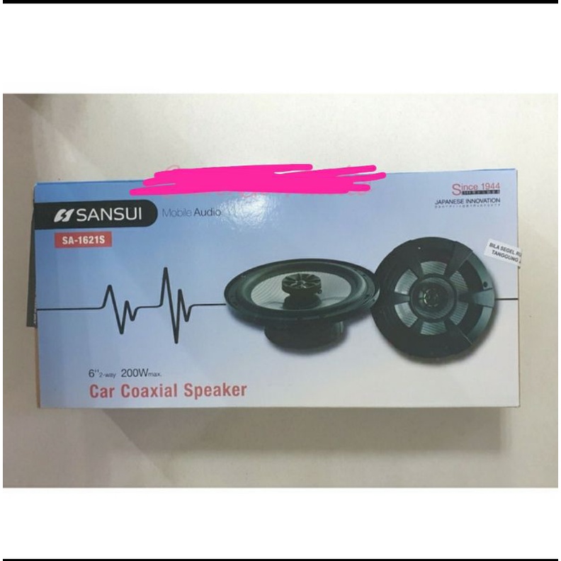 Jual Speaker Mobil Sansui 6 Inch Coaxial SA 1621 | Shopee Indonesia