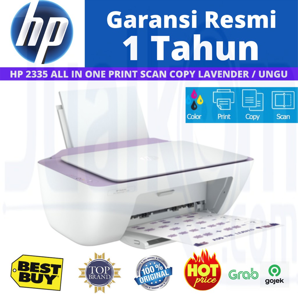 Jual HP DeskJet Ink Advantage 2335 All in One Printer Print Scan Copy | Shopee Indonesia