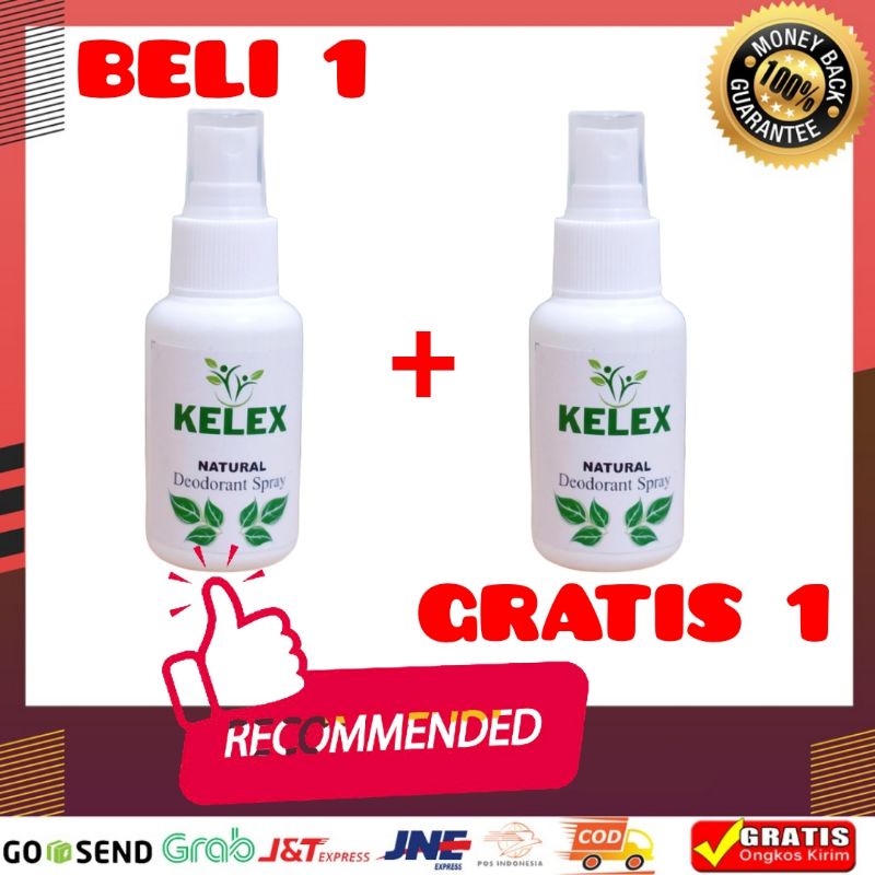 Jual KELEX NATURAL DEODORANT | tawas spray | deodorant tawas ...