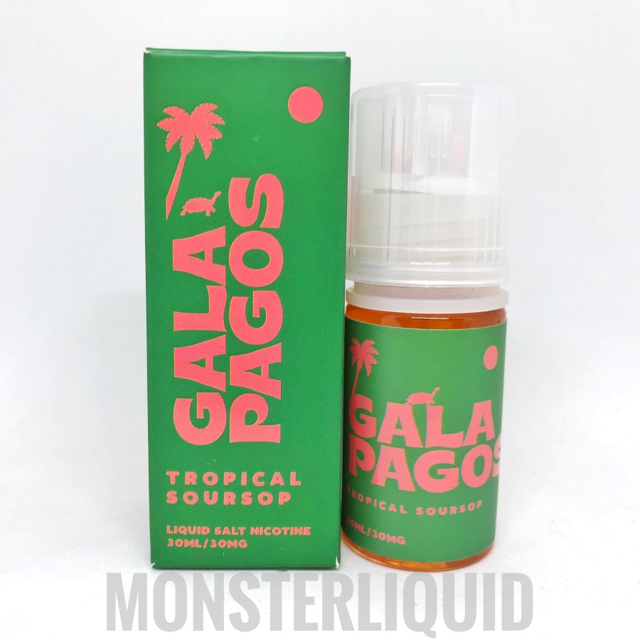 Jual SALT GALAPAGOS TROPICAL SOURSOP FOOM X MILDOS 30MG 30ML | Shopee ...