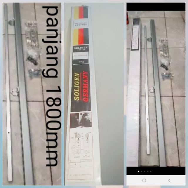 Jual Rel sliding/rel sliding pintu j3 soligen/rel kunci pintu/sliding ...