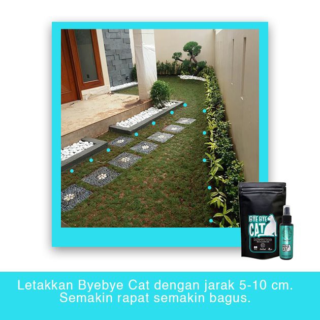 Jual Bye Bye CAT Gel - Alat Pengusir Kucing Alami Ampuh 70 gr - Natural ...