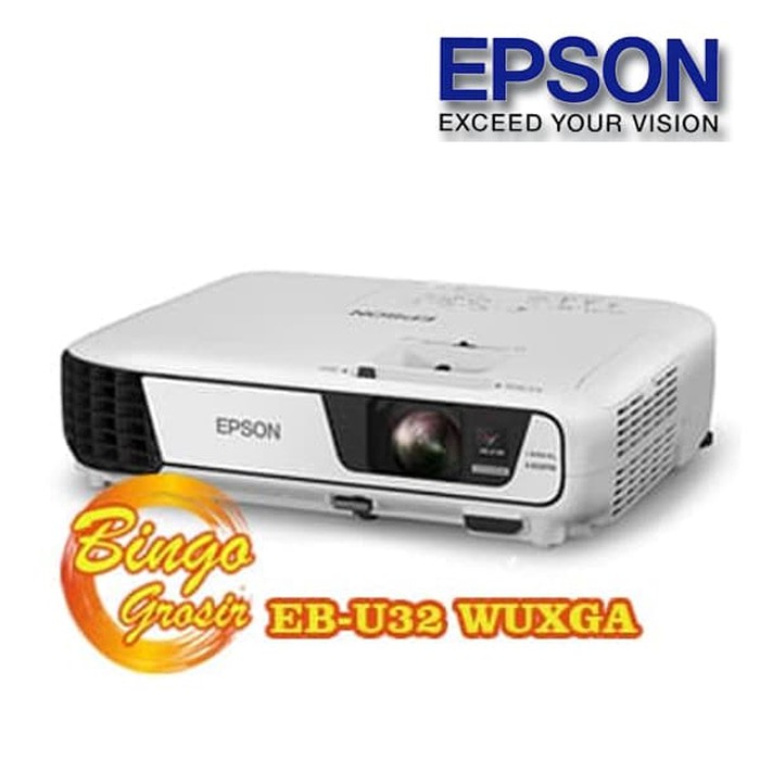 Jual EPSON PROJECTOR EB-U32, WUXGA | Shopee Indonesia