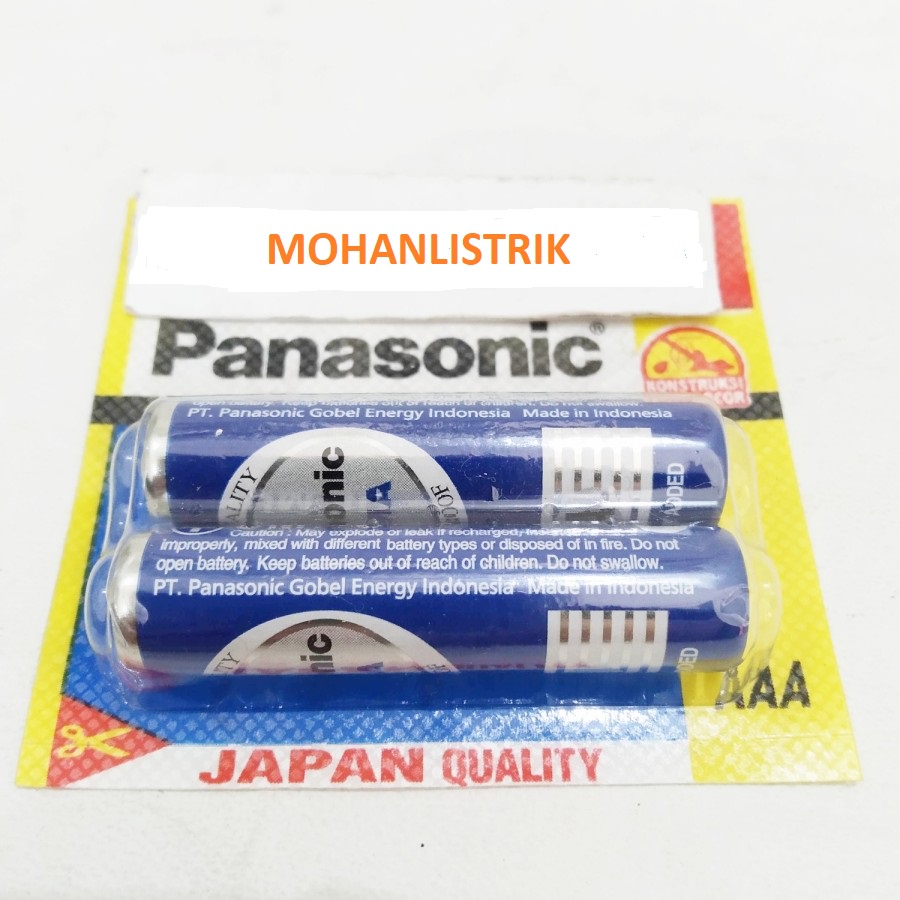 Jual BATERAI BATRAI BATRE BATTERY PANASONIC PRIMA A3 AAA JAPAN QUALITY ...