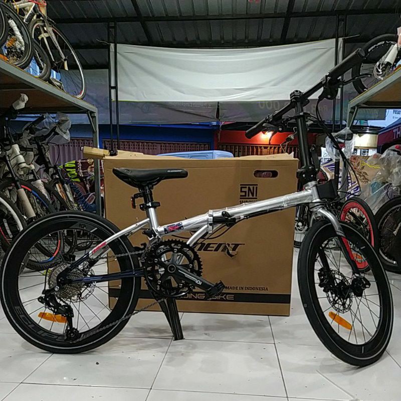 Jual Sepeda Lipat 22 Element Nicks 451 FOLDING BIKE + GARANSI RESMI ...