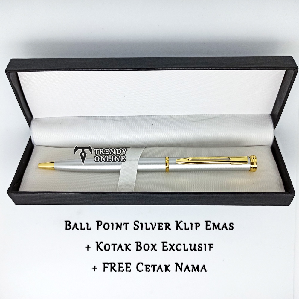 Jual Pulpen Exclusif FREE GRAFIR Nama, Pulpen + Box Bonus Cetak Nama ...