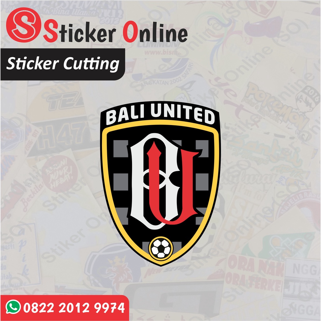 Jual Stiker BALI United | Cutting Sticker BALI United | Shopee Indonesia