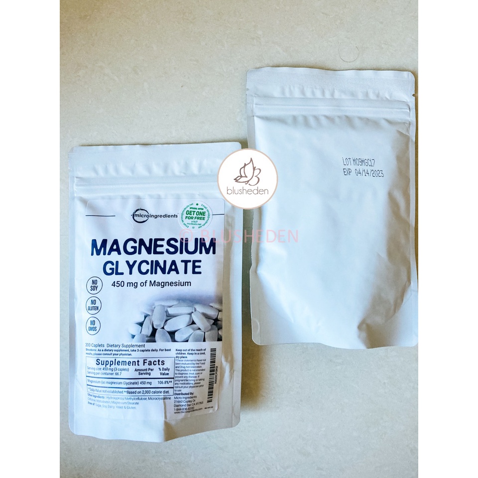 Jual Vitamin MICRO INGREDIENTS Magnesium Glycinate | Shopee Indonesia