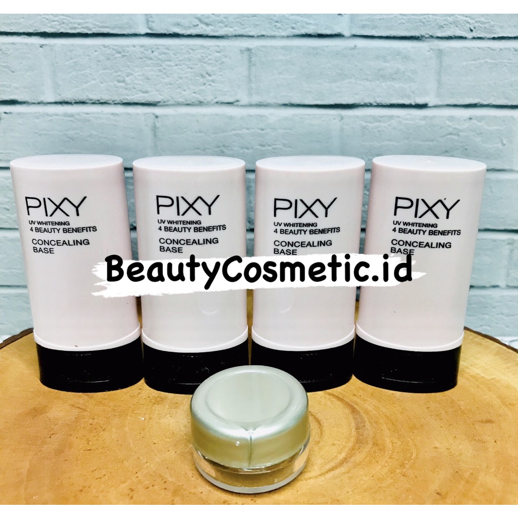 Jual Pixy Uv Whitening Concealing Base (SHARE IN JAR) | Shopee Indonesia