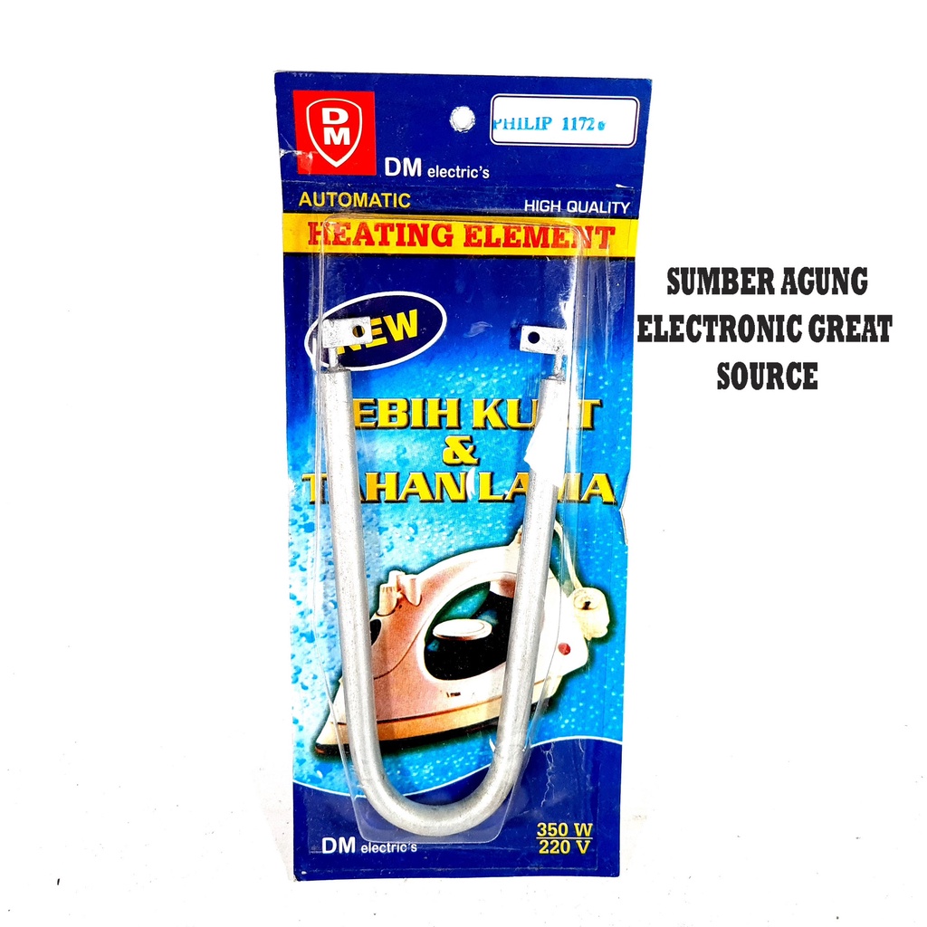 Jual Elemen Panas Seterika Philip 1172 Heating Element 350W Setrika ...