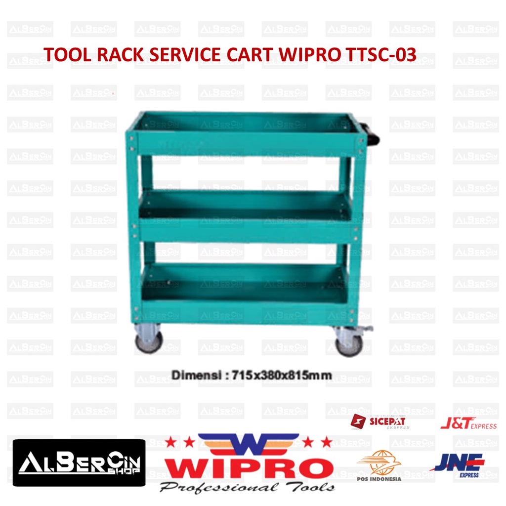 Jual Rak Troli Meja Penyimpan Alat Bengkel Tool Rack Service Wipro ...