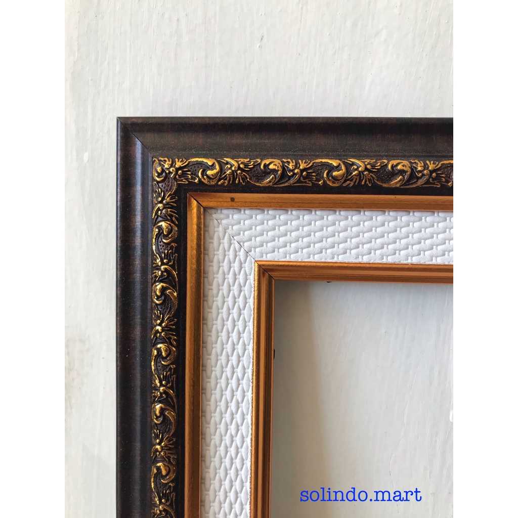 Jual #8 PIGURA MOTIF DOUBLE Tanpa Kaca 16R , 20R , 24R | Frame Bingkai ...