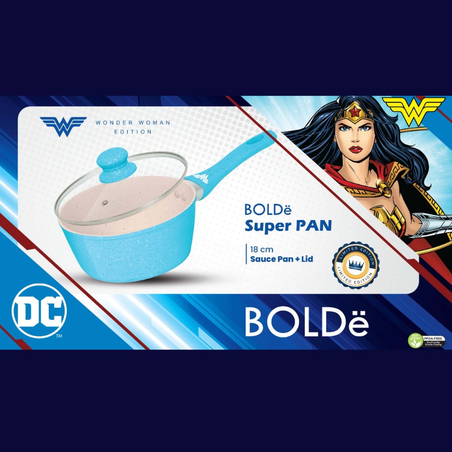 Jual BOLDe Panci / Super Pan Wonder Woman Sauce Pan 18cm + Lid | Shopee ...