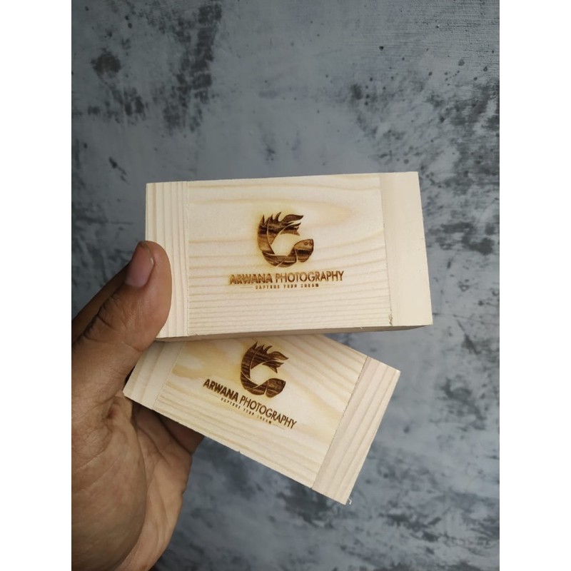 Jual Box Flashdisk Kayu + Grafir Logo (custom) | Shopee Indonesia