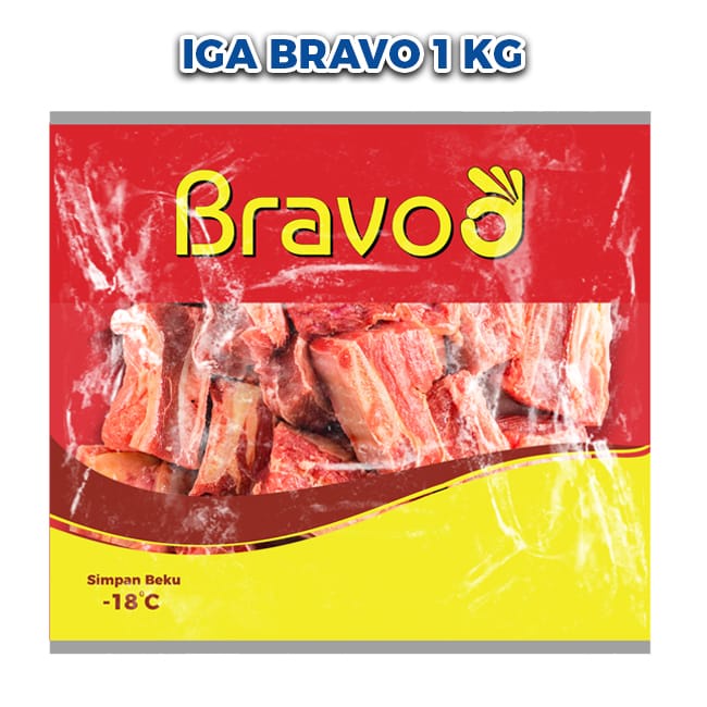 Jual Frozen Food - Bravoo Bravo Boneless Daging Iga 1kg | Shopee Indonesia