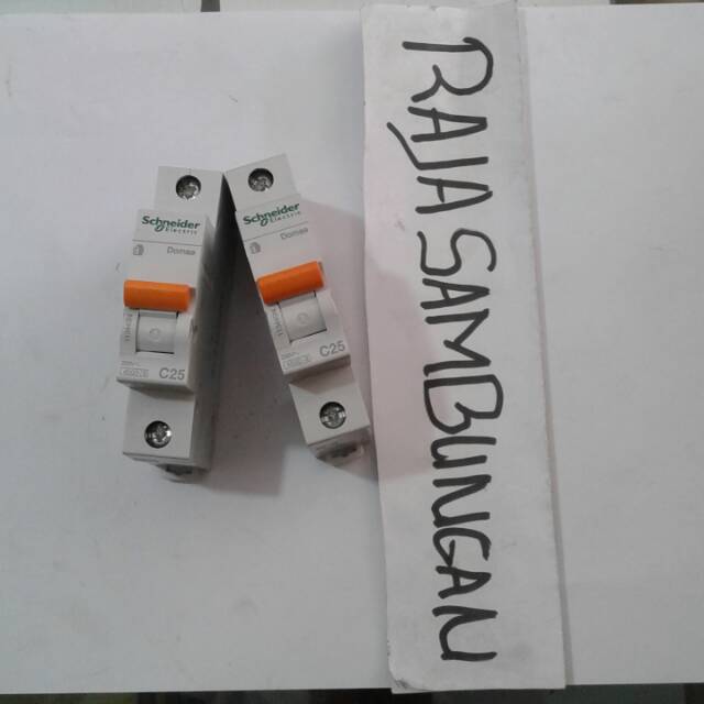 Jual Sikring MCB Schneider 25A pemutus aliran listrik pemutus sirkit ...