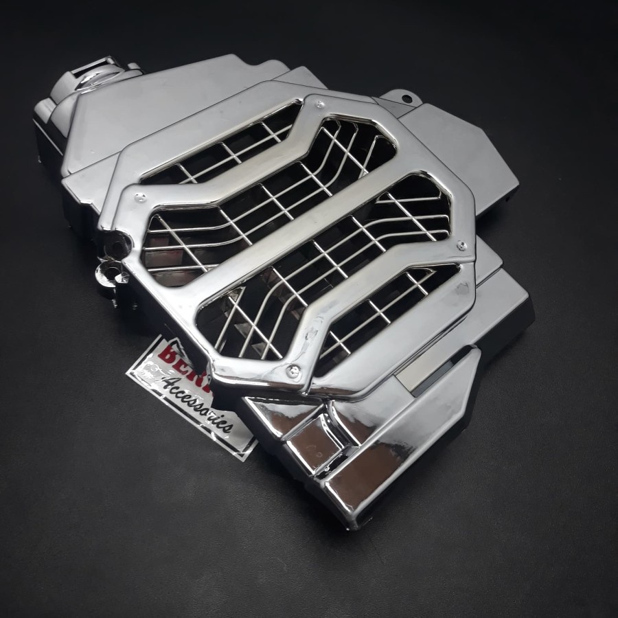 Jual tutup radiator vario 110 chroom | Shopee Indonesia