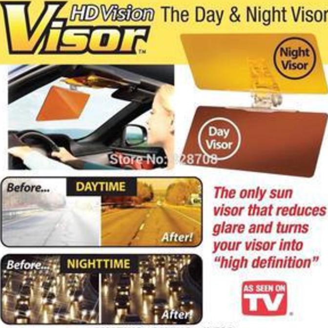 Jual Car Hd Vision Visor Day And Night Lensa Mobil | Shopee Indonesia