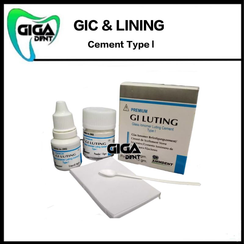Jual GIC LUTING CEMENT TYPE 1 / FUJI 1 | Shopee Indonesia