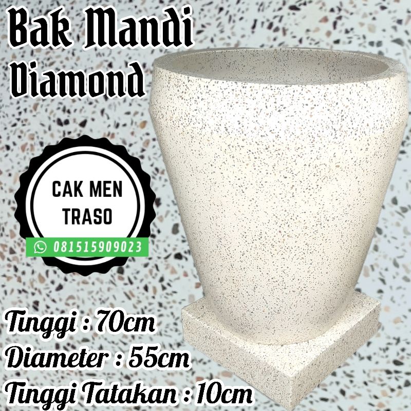 Jual Bak Mandi Diamond Traso / Teraso / Terazzo | Shopee Indonesia