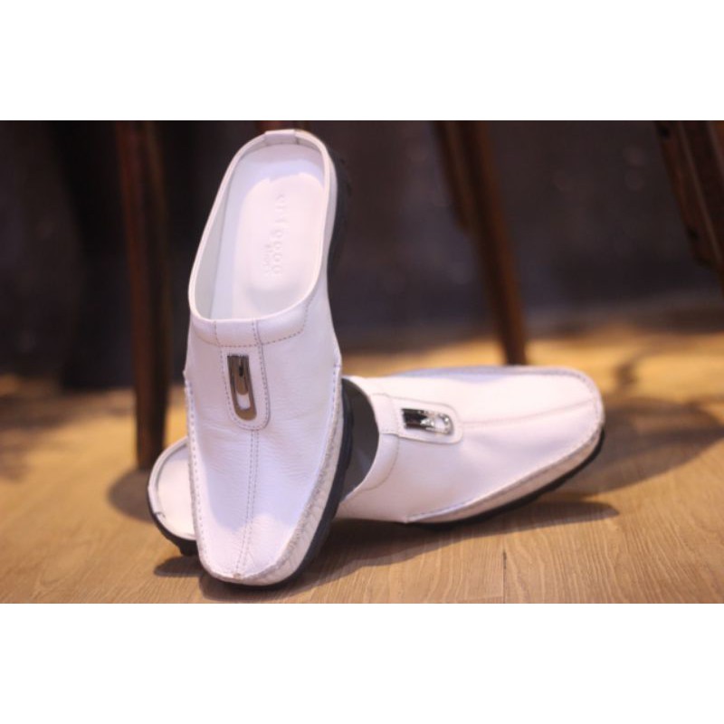 Jual Maxfootwear - Sepatu Slip On Pria Sepatu Sandal Selop Kulit Pria ...