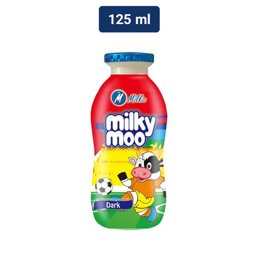 Jual Milko Milky Moo Dark Chocolate 125 ml | Shopee Indonesia