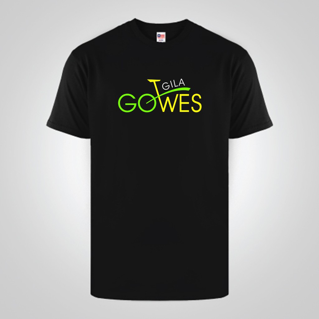 Jual Kaos Gila Gowes desain outliner unik tahan setrika/kaos sepeda ... Jual Kaos Gila Gowes desain outliner unik tahan setrika/kaos sepeda ...
