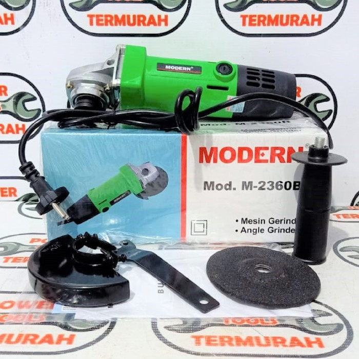 Jual Mesin Gerinda Modern M-2360B Angle Grinder M2360B Gurinda M 2360B ...