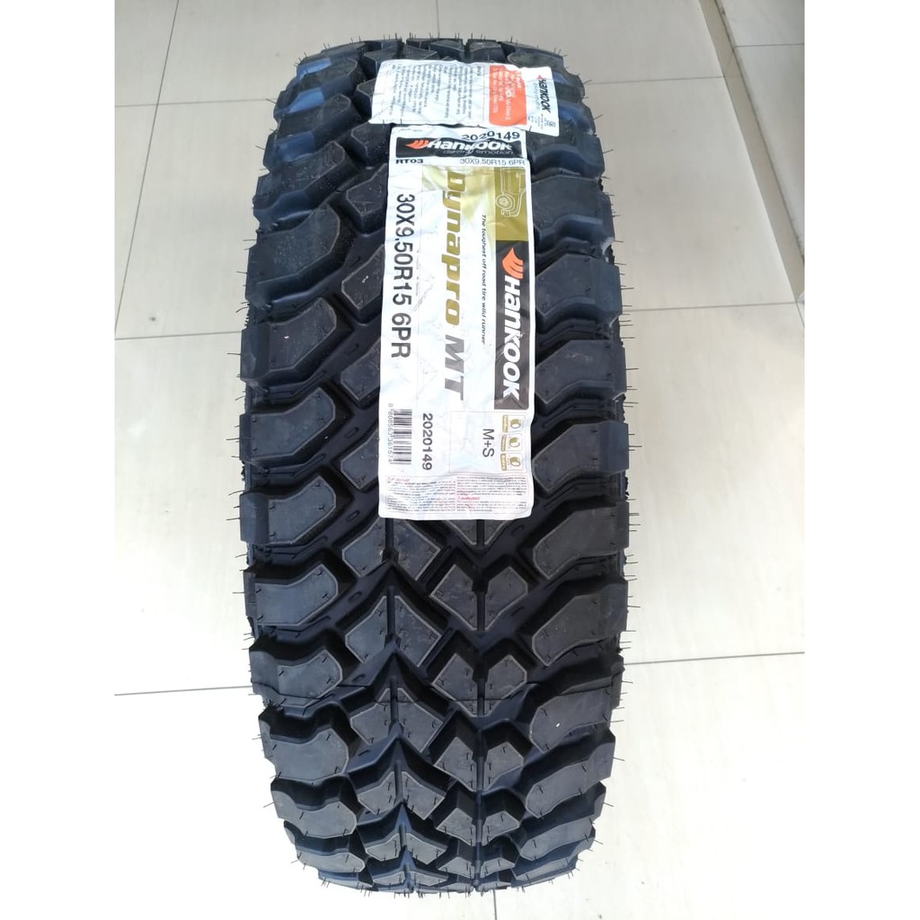Jual Hankook Dynapro M/T Ukuran 30x9.5 R15 - Ban Mobil Offroad | Shopee ...
