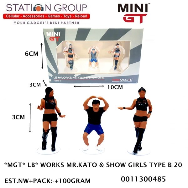 Jual MINI GT LBWORKS MR.KATO & SHOW GIRLS TYPE B - DIECAST | Shopee ...