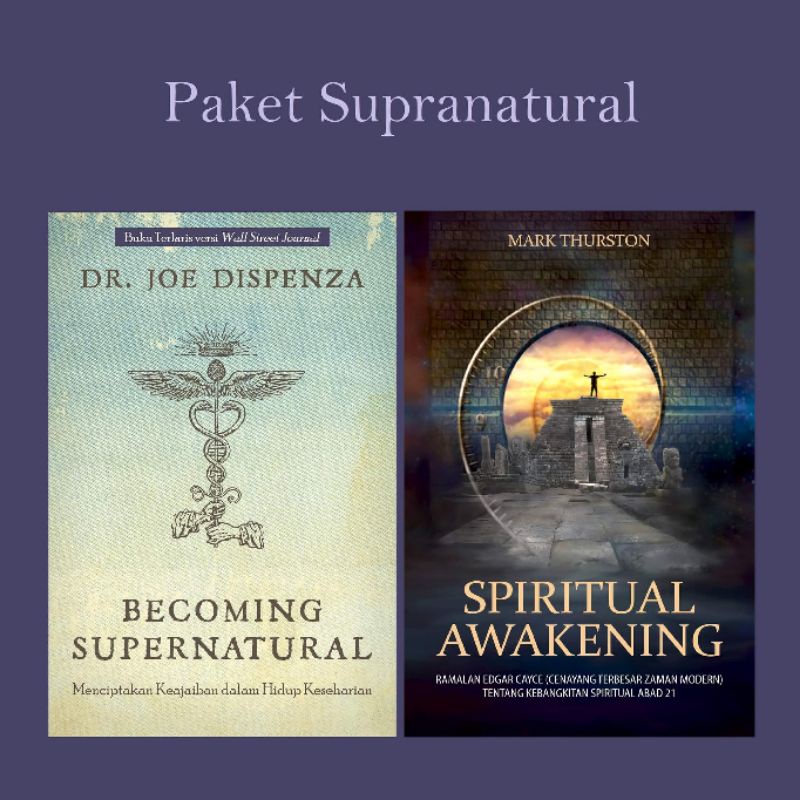 Jual Paket Supranatural: Becoming Supernatural, Spiritual Awakening ...