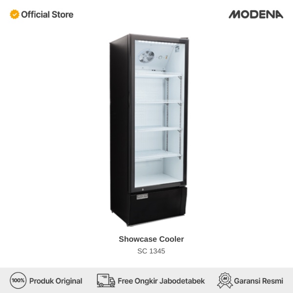 Jual MODENA Showcase Cooler - SC 1345 | Shopee Indonesia