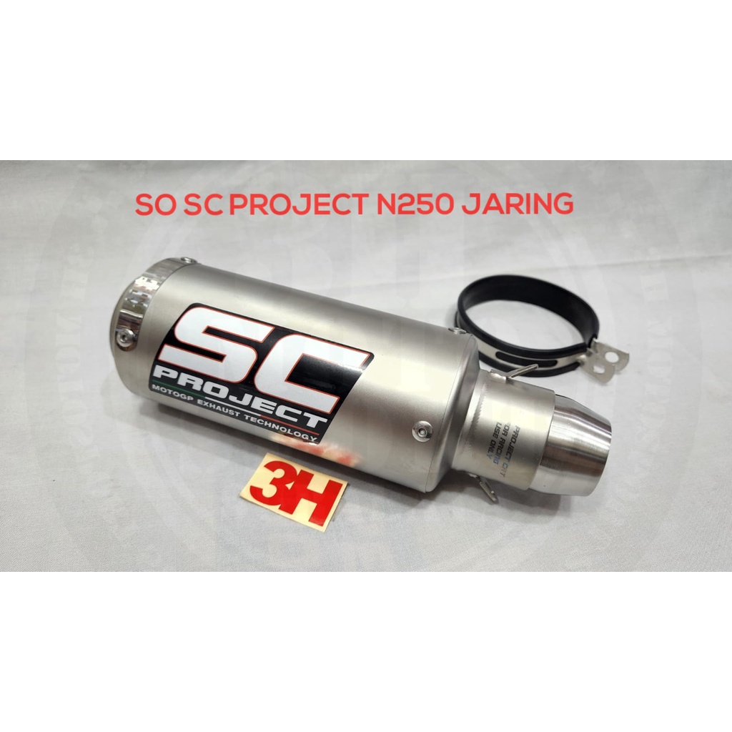 Jual slip on sc PROJECT N250 JARING TITAN | Shopee Indonesia