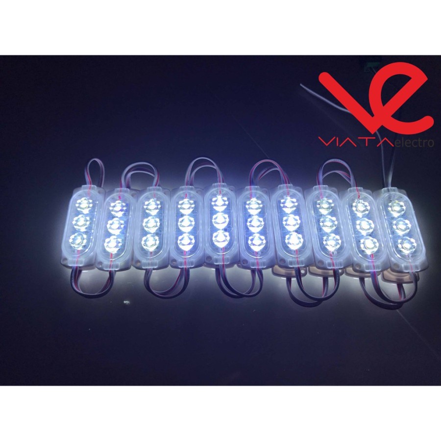 Jual LAMPU LED MODUL ULTRASONIC STRIP 3 MATA SMD 6023 2835 12VOLT 3MATA 12V Adn.in | Shopee ...