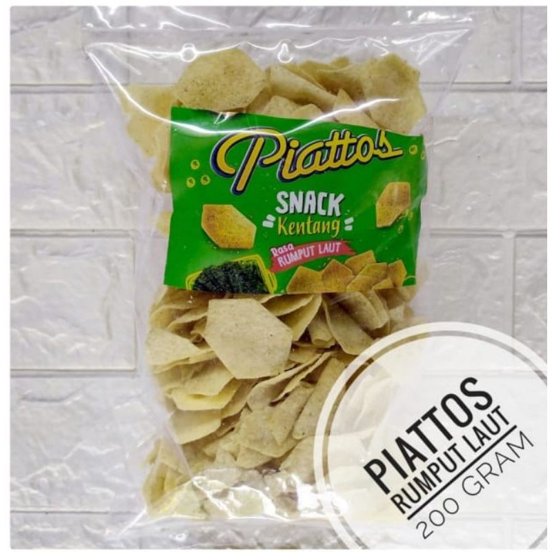 Jual SNACK KILOAN MURAH PIATOS RASA RUMPUT LAUT KEMASAN 200GR / SNACK ...