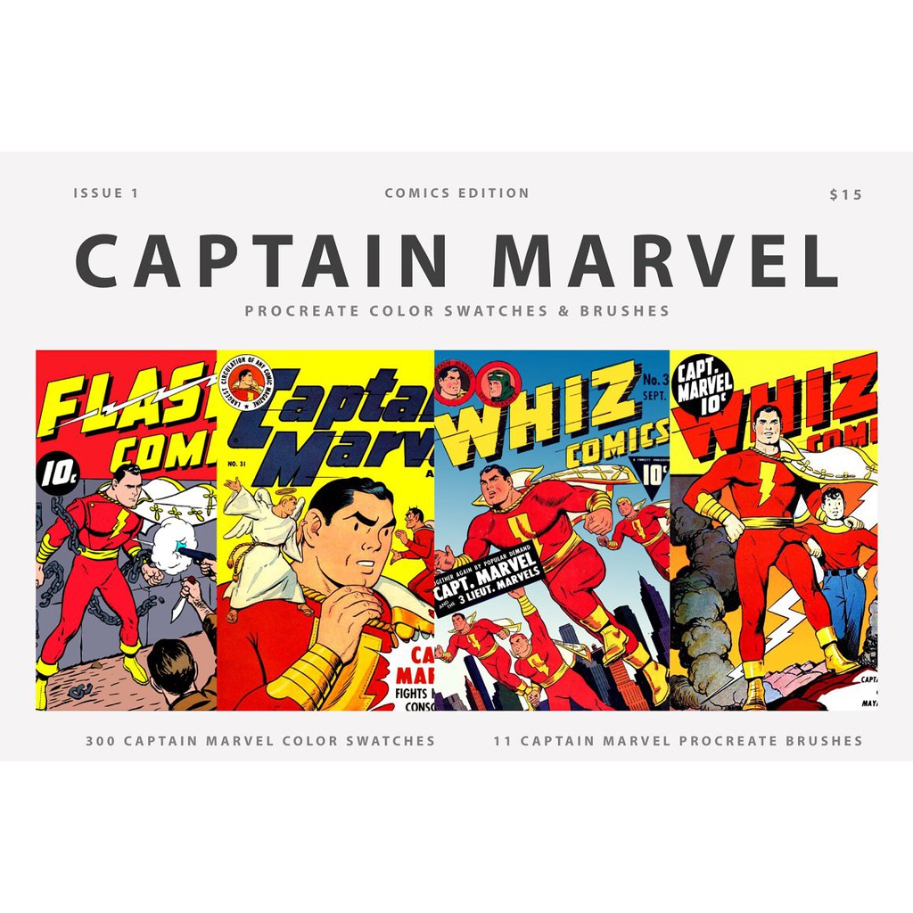 Jual Procreate Brush - Captain Marvel | Shopee Indonesia
