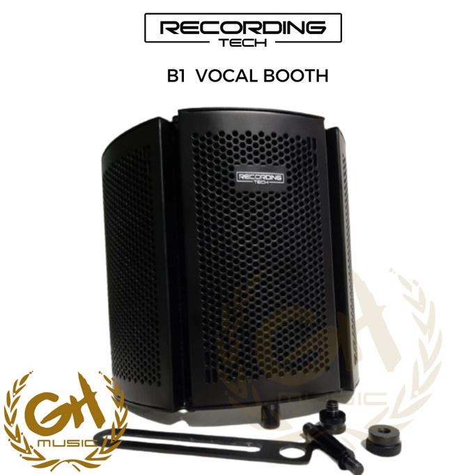 Jual READY COD ORIGINAL RECORDING TECH B1 VOCAL BOOTH MIC MICROPHONE ...