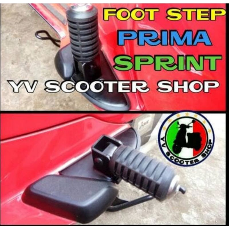 Jual Aksesoris Vespa /Footstep/Goot Step/ Pijakan Kaki/ Step/Step Vespa ...