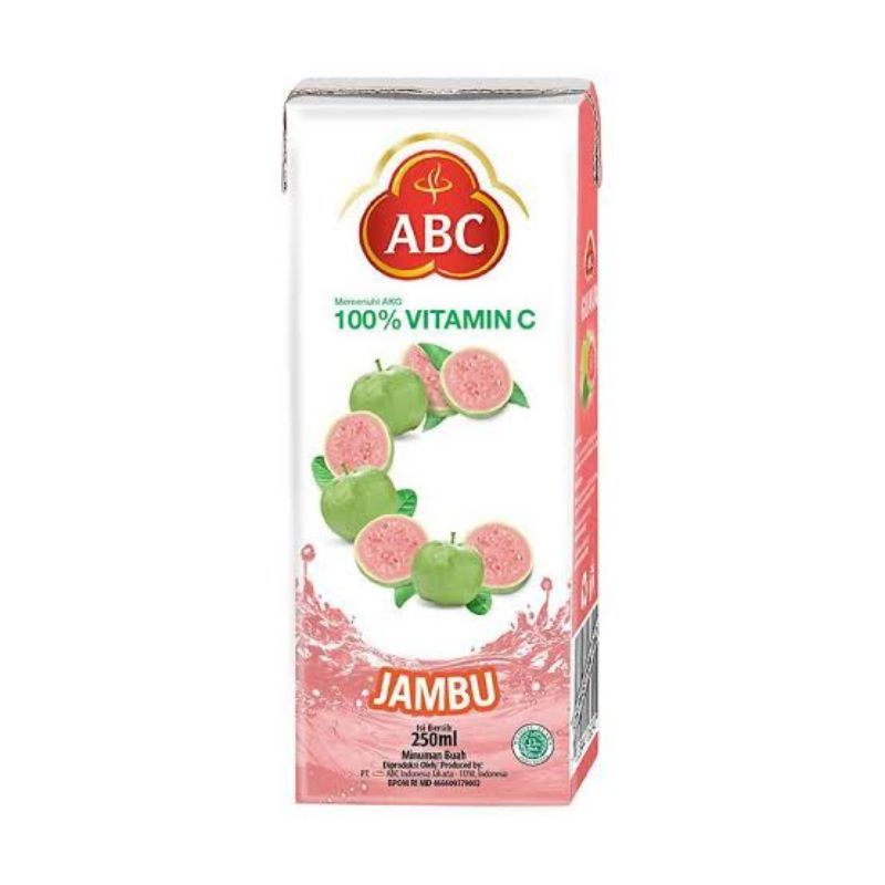 Jual minuman abc jus jambu guava 250ml | Shopee Indonesia
