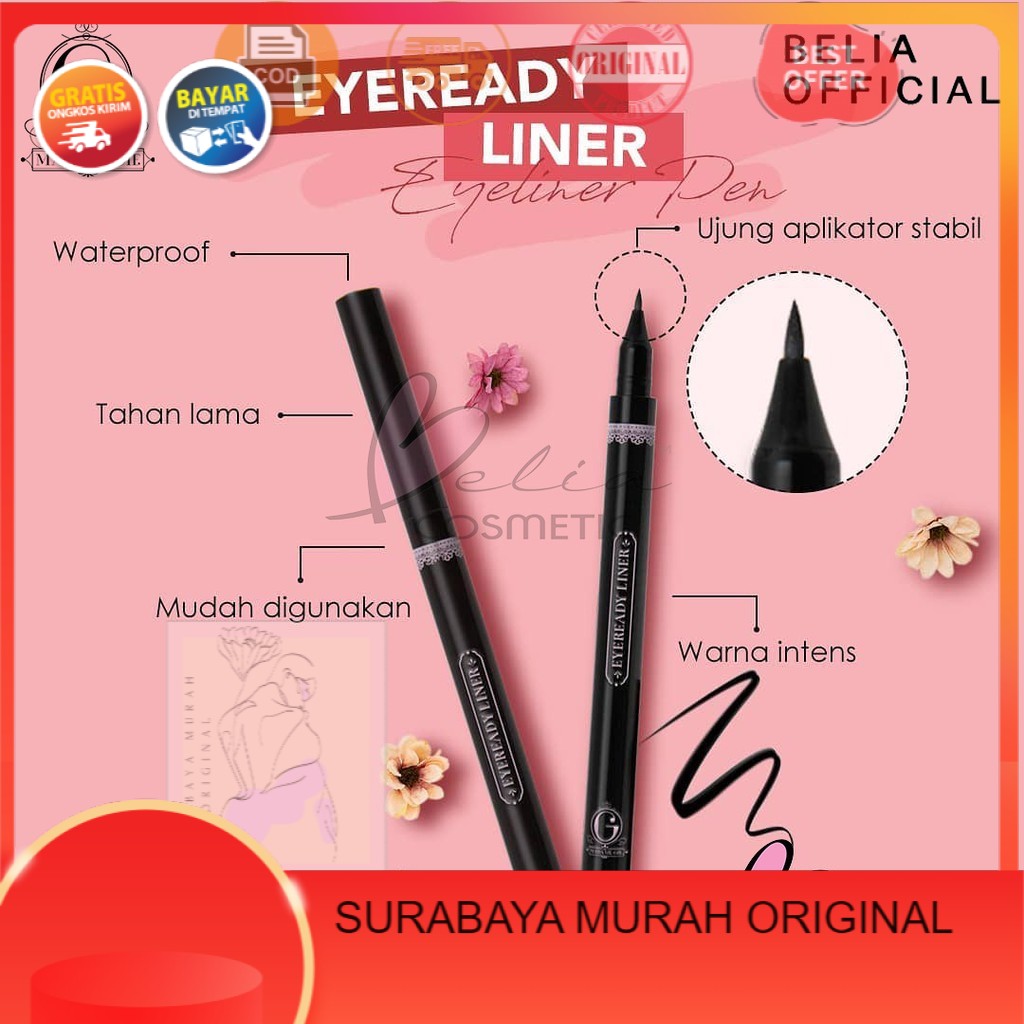Jual MadameGie MADAME GIE Eyeready Liner & Eye Wing It Lady Liner 1g ...