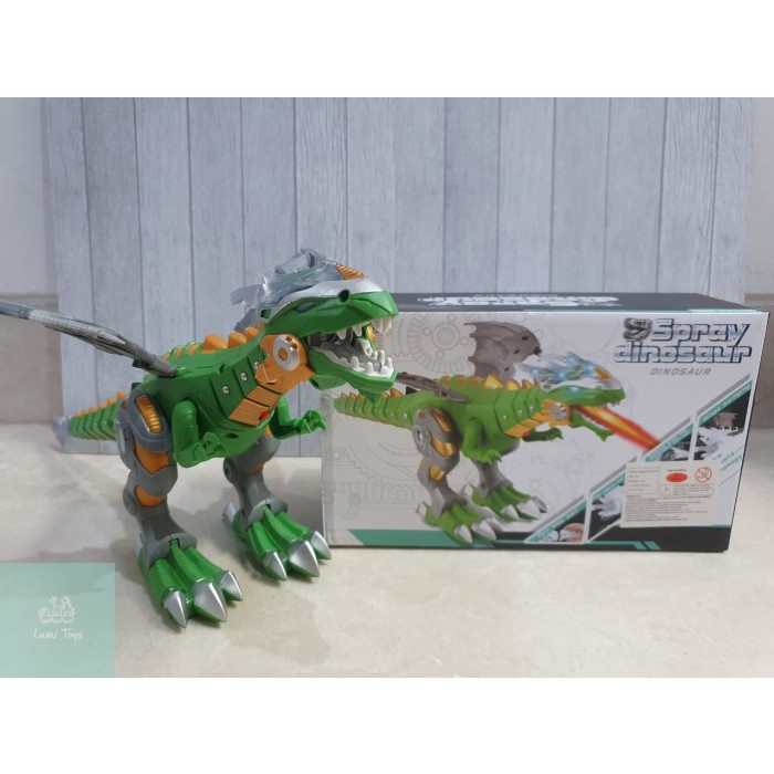 Jual Mainan Robot Spray Walking Dinosaur Sembur Asap Api Dinosaurus 168 ...