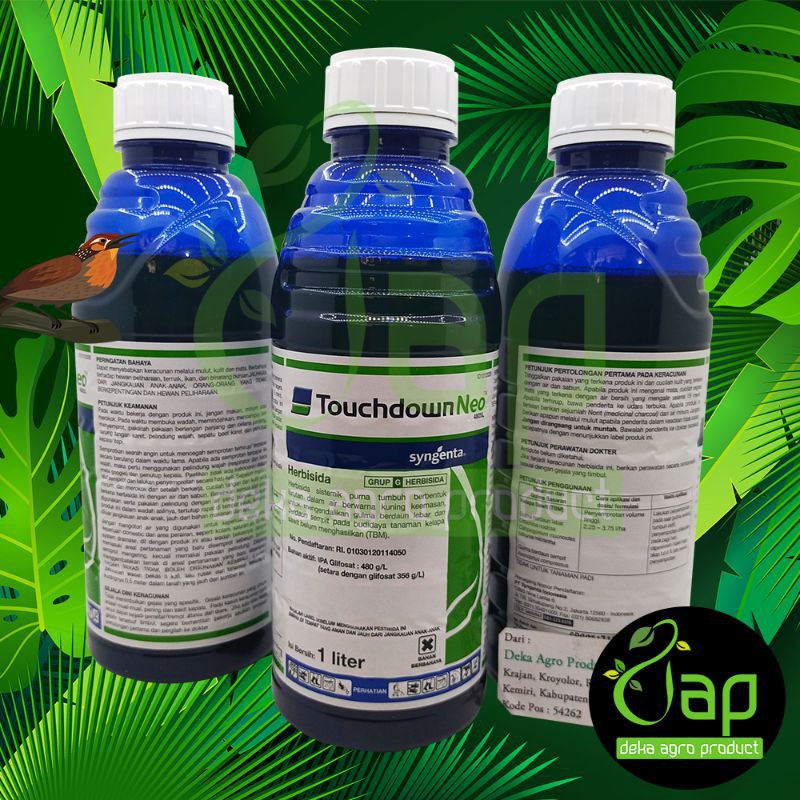 Jual HERBISIDA SISTEMIK PURNA TUMBUH TOUCHDOWN NEO 1LITER SYNGENTA ...